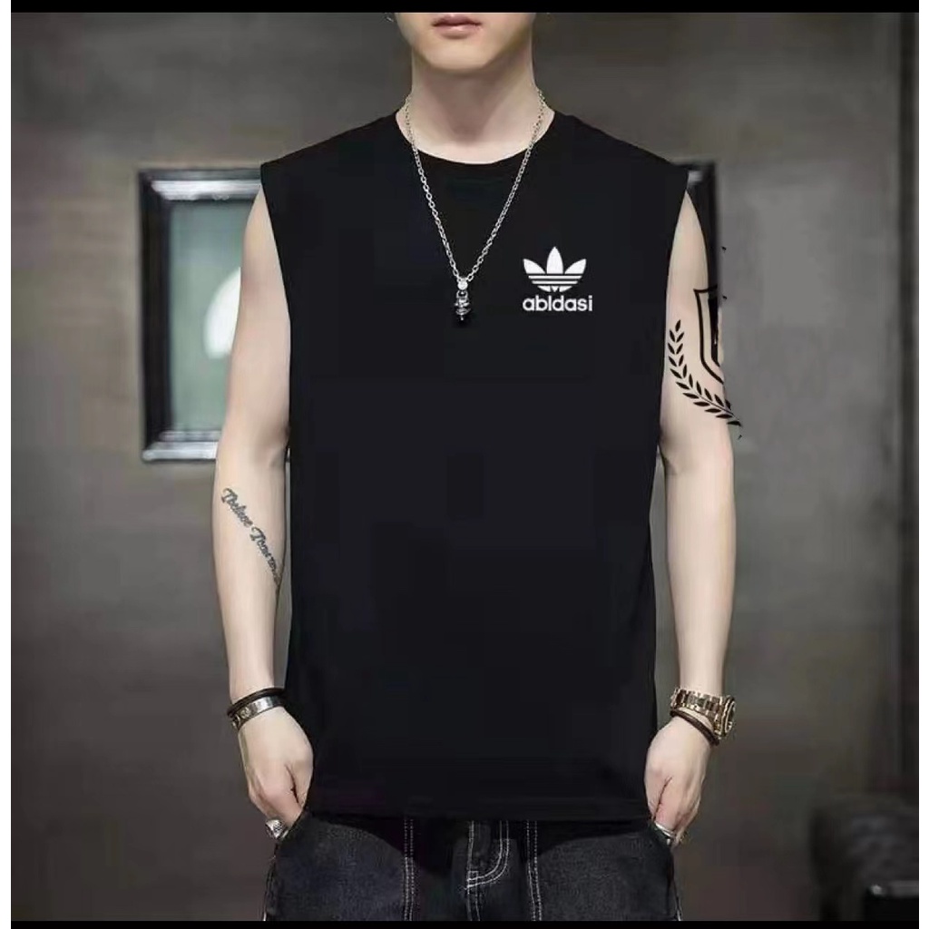 adidas Muscle Tee Plain Sando for Men | Shopee Philippines