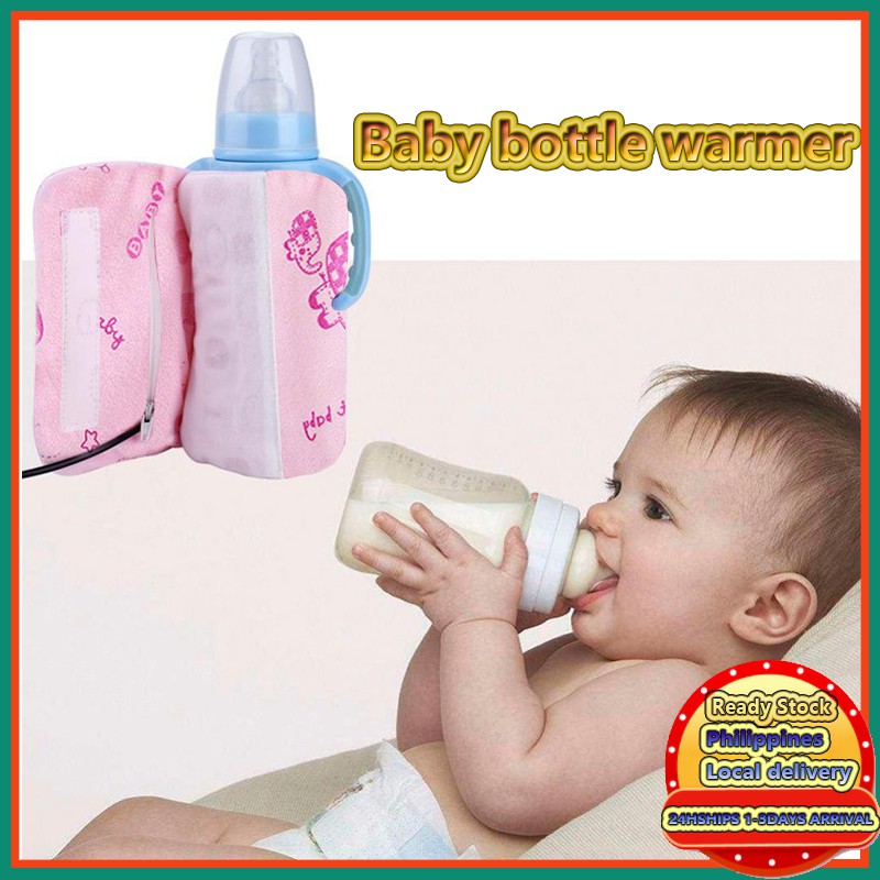 Milk Warmer Bottle Warmer USB Baby Bottle Heater Portable Milk Warmer ...