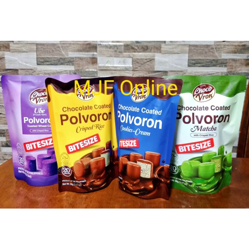 Choco Vron Polvoron. 80g. | Shopee Philippines
