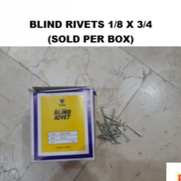 Blind Rivets 1/8x3/4 (per box) | Shopee Philippines