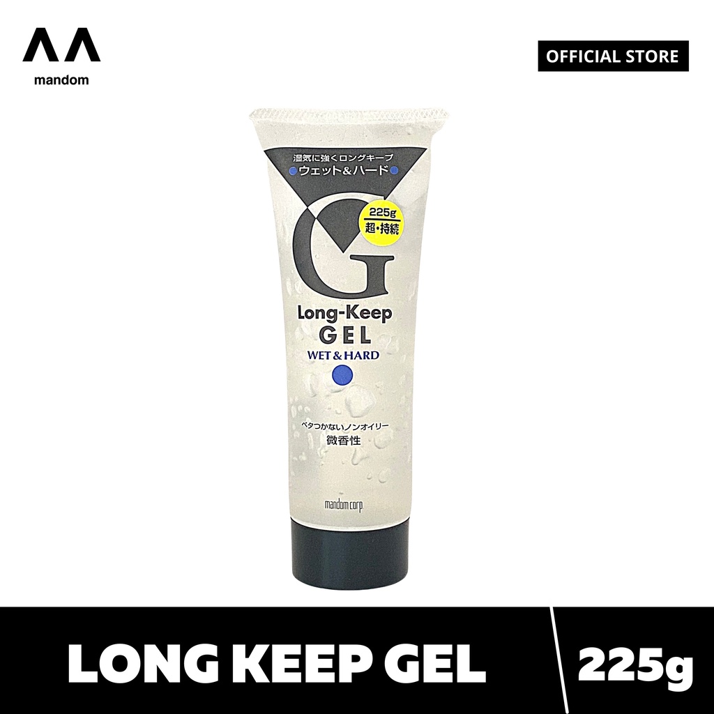 Mandom Long Keep Gel Wet And Hard 225G | Shopee Philippines