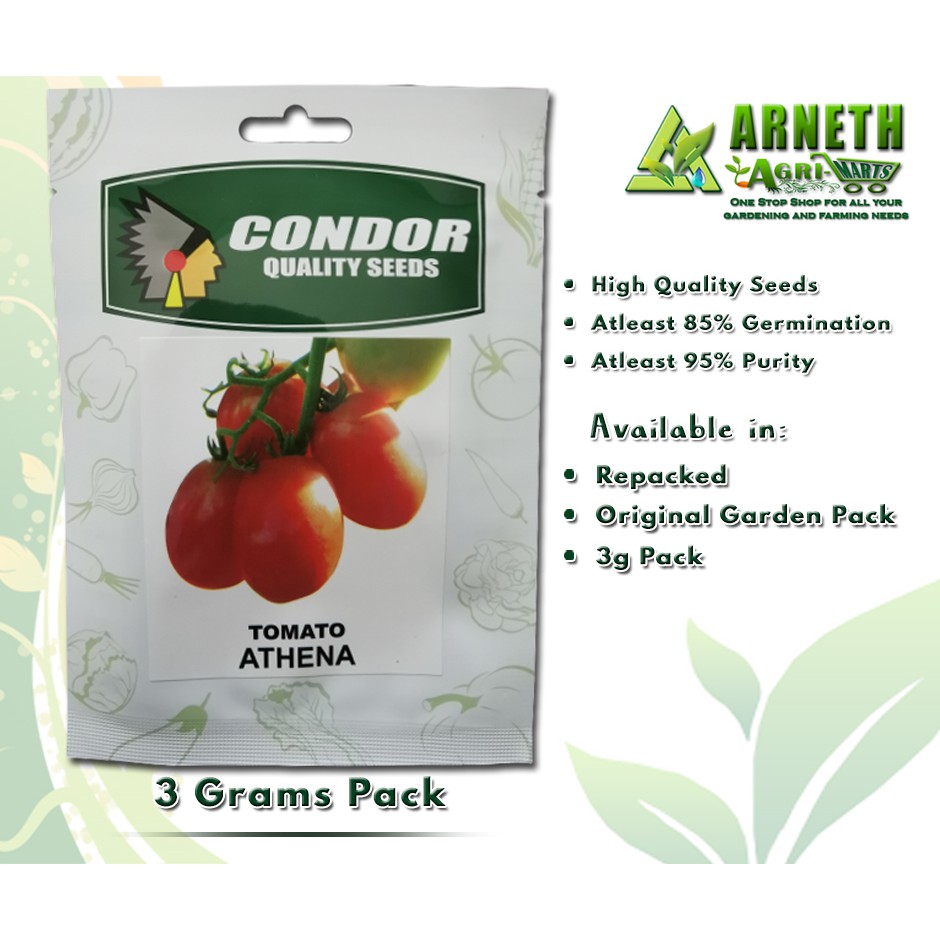 TOMATO SEEDS ATHENA BY CONDOR | Shopee Philippines