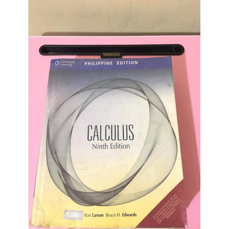 Calculus By Ron Larson And Bruce Edwards Shopee Philippines