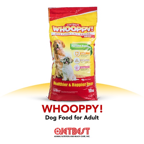 Whooppy! Adult Dog Food All Breeds 10Kg | Shopee Philippines