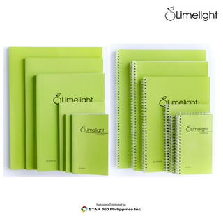 10pcs Limelight Notebooks (Cut sizes) | Shopee Philippines