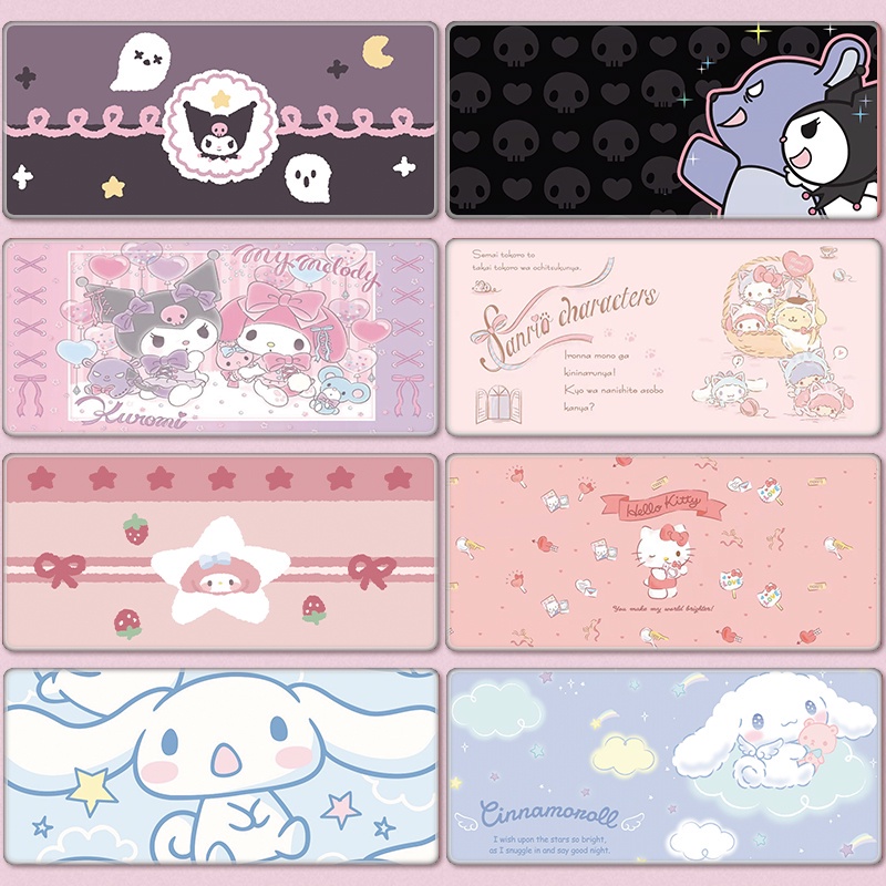 Sanrio Mouse Pad Oversized Girl hellokitty Cinnamon Dog Kuromi Cute ...