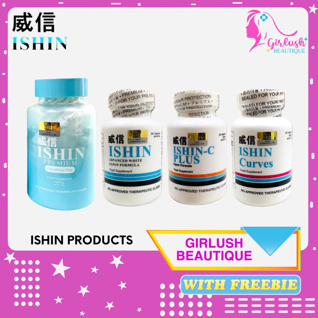 Ishin Advanced White Japan Formula, Ishin C Plus, Ishin Premium ...