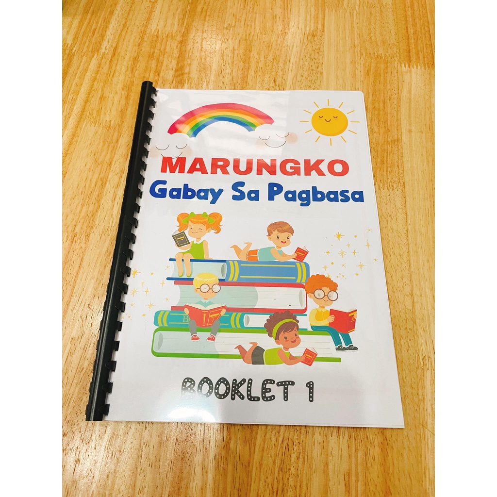 Gabay sa Pagbasa Marungko Booklet 1-5 Teach kids to read in FILIPINO ...