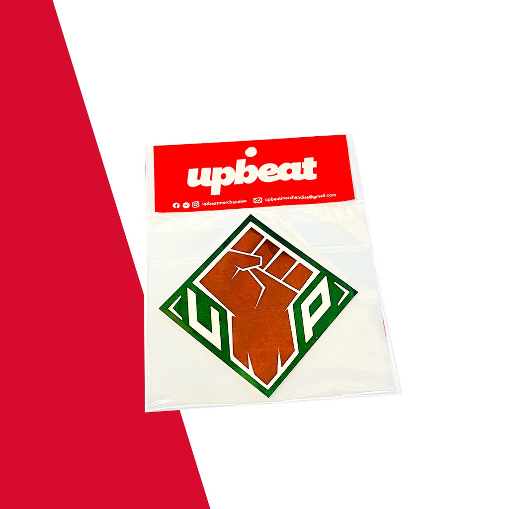 UPBEAT-University of the Philippines-FM Logo sticker | Shopee Philippines