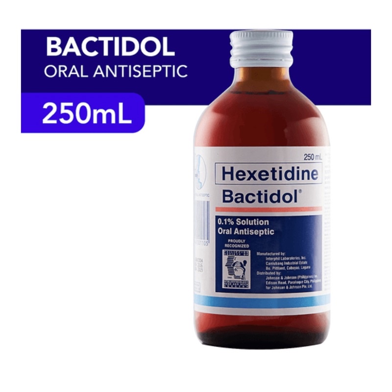 Bactidol Oral Antiseptic 250mL | Shopee Philippines