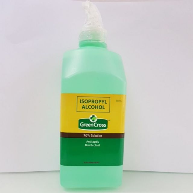 Green Cross Isopropyl Alc orig 500mL 70% Pump | Shopee Philippines