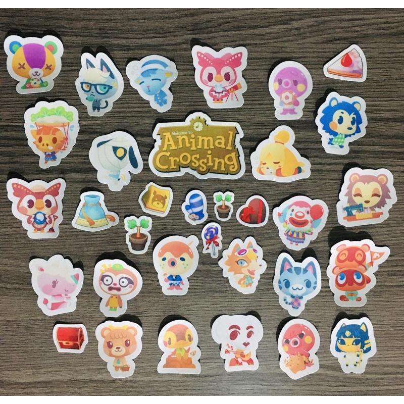 ANIMAL CROSSING STICKER PACK LAMINATE FINISH | Shopee Philippines