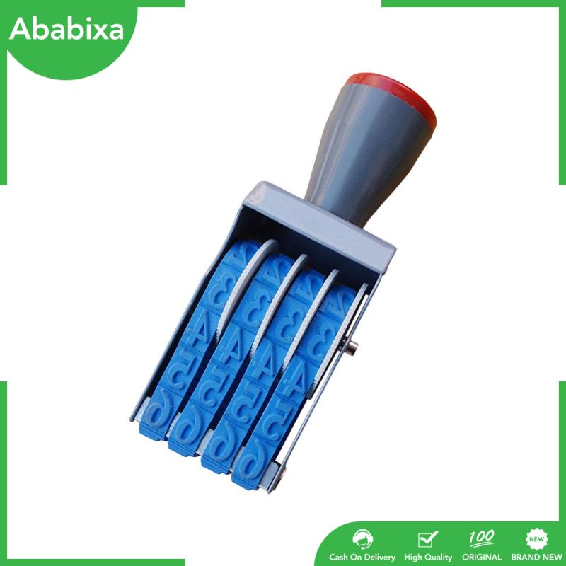[Ababixa] Numbering Stamp Number Seal Rolling Stamp Rubber 4 digits ...