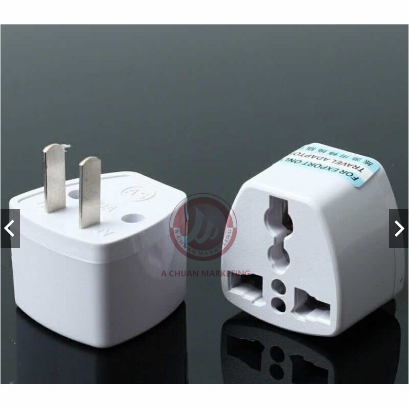 Universal Travel Adaptor Outlet Plug Adaptor Converter 1pcs | Shopee ...