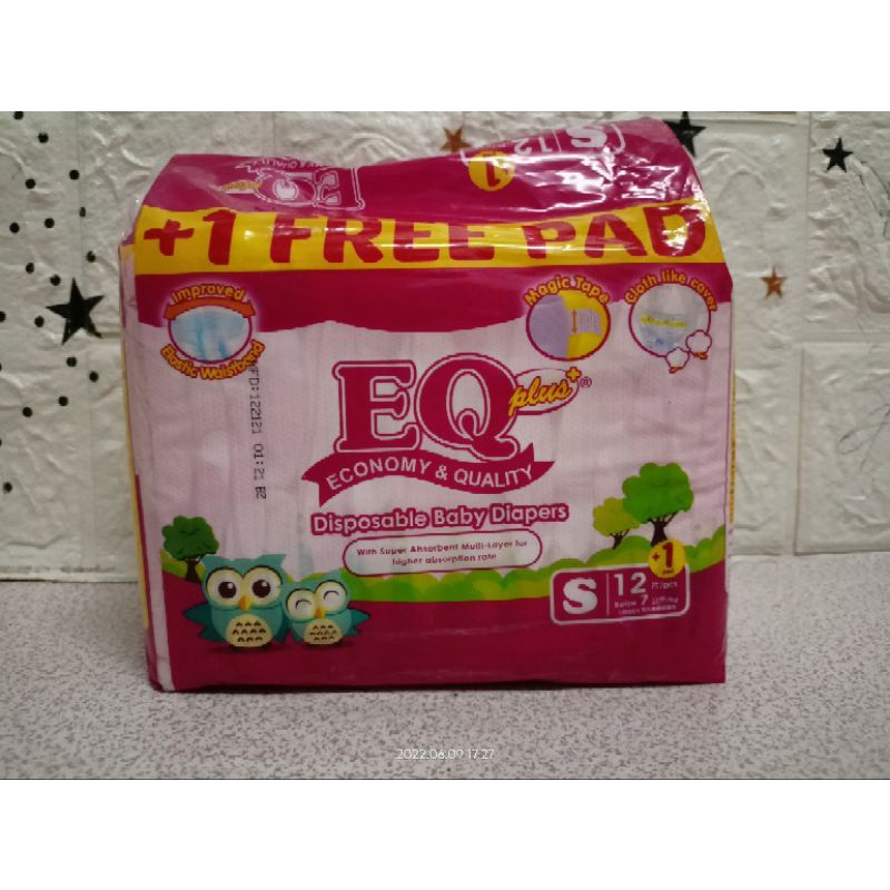 eq plus diaper small tape (economy) | Shopee Philippines