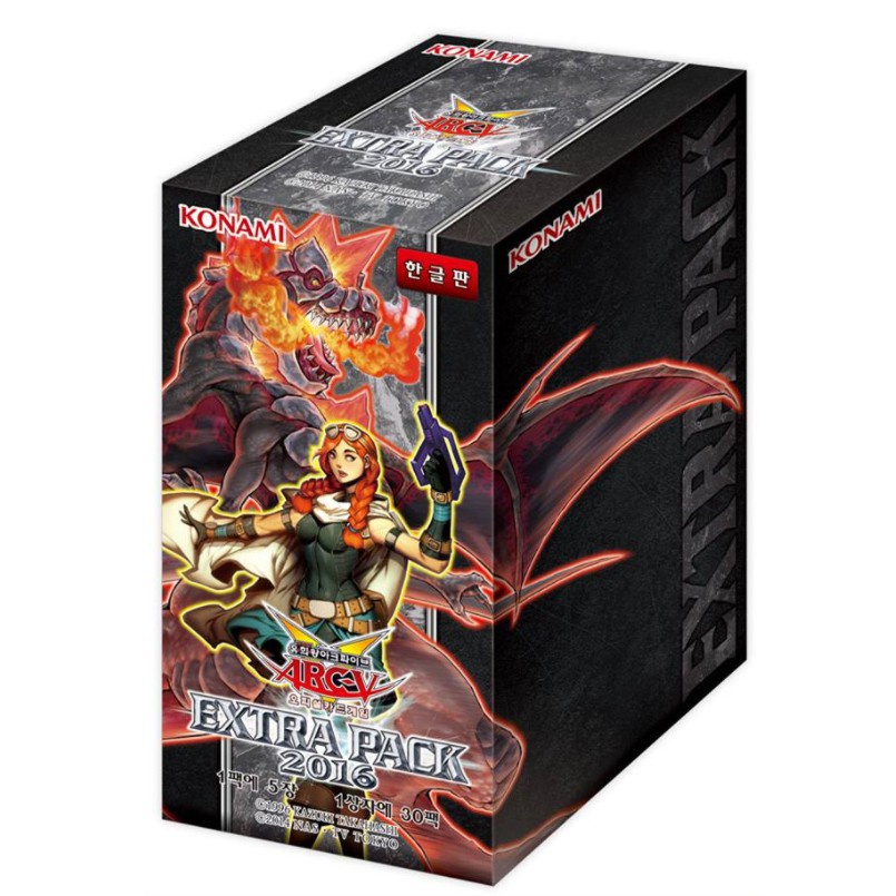 YUGIOH Card Booster ARC-V "Extra Pack 2016" Korean Version 1 BOX (EP16-KR) | Shopee Philippines