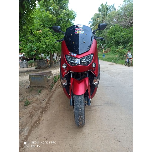 Nmax V2 2020 2021 2022 Mini Driving Light and Laser Gun Bracket ...