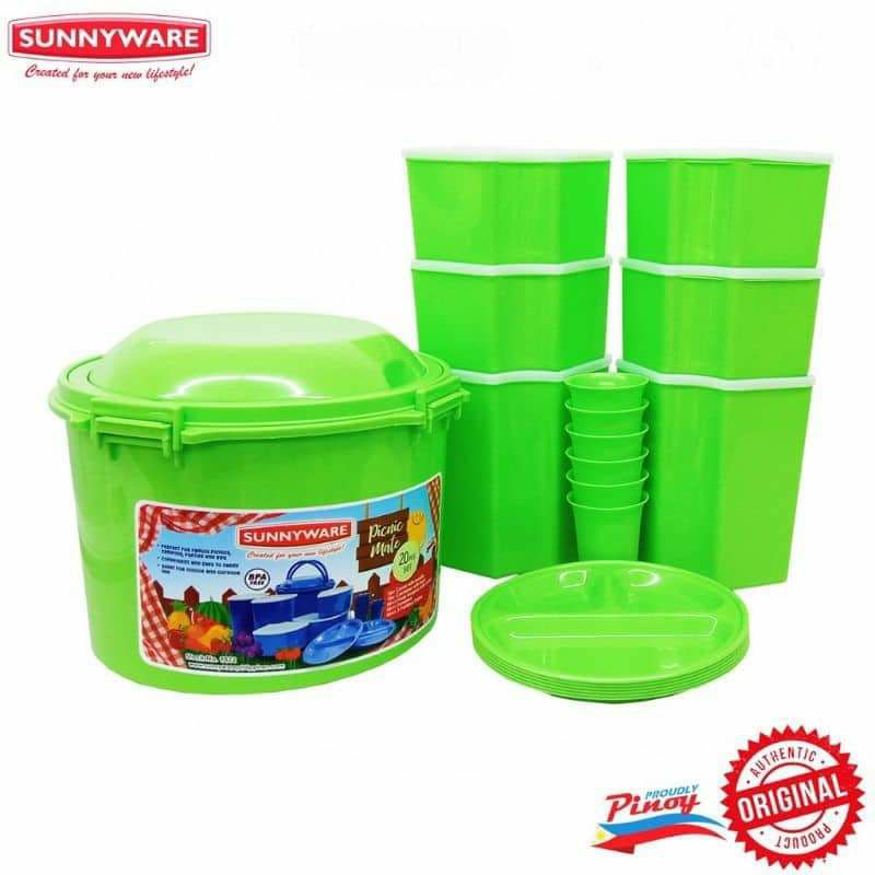sunny ware 20pcs picnic set | Shopee Philippines