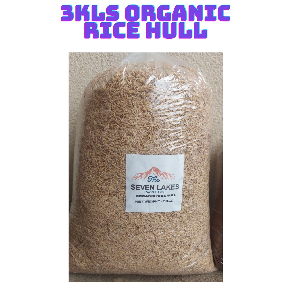 CASH ON DELIVERY 3KLS PURE ORGANIC RICE HULL / IPA NG PALAY / SOIL ...