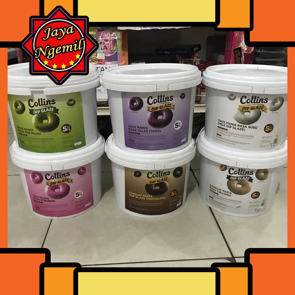 Collins Dip Glaze/Donut Toping/Glaze - 100gram | Shopee Philippines