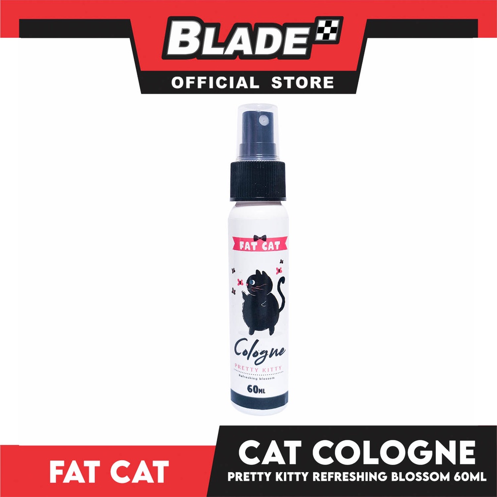 Fat Cat Cologne Pretty Kitty Spray 60ml Refreshing Blossom, Cats ...