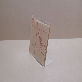 Acrylic menu poster standee A4 Size (Portrait / Landscape) | Shopee ...