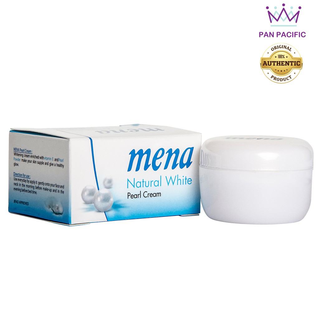 Mena Natural White Pearl Cream 3g | Shopee Philippines