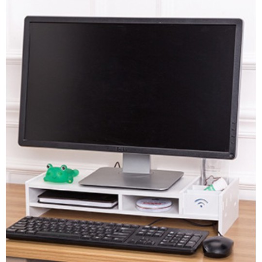 desktop monitor stand table receive arrange shelf | Shopee Philippines