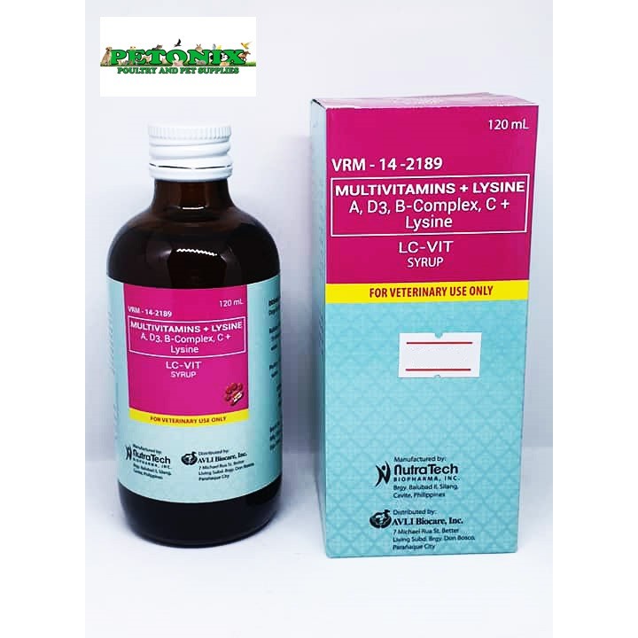 LC-VIT SYRUP MULTI-VITAMINS 120ML | Shopee Philippines