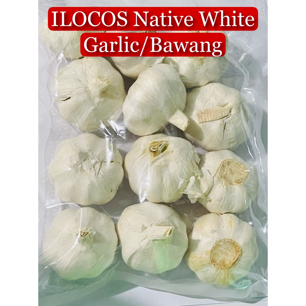 Native Ilocos Bawang / Garlic White 500g or 1kg | Shopee Philippines