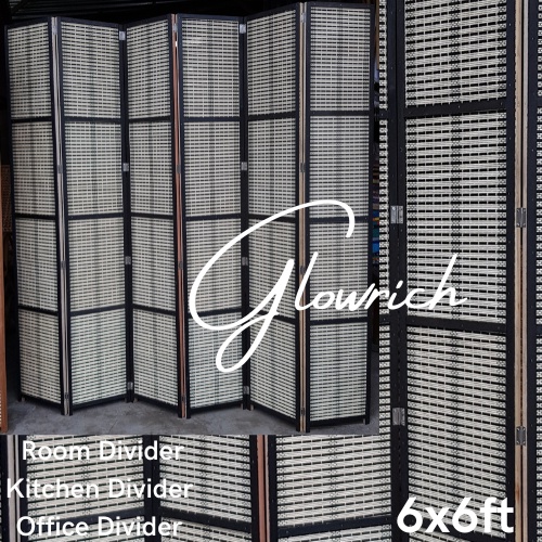 DIVIDER / elegant Modern Divider /Rattan / BAmboo / Native 6ftx6ft ...