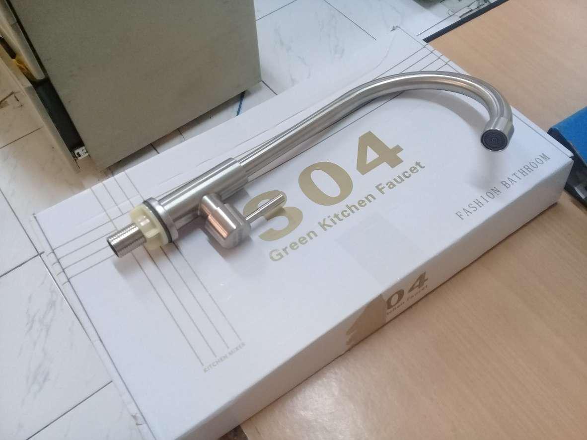 GRIPO sus304 stainless kitchen faucet single cold (GR801) | Shopee ...