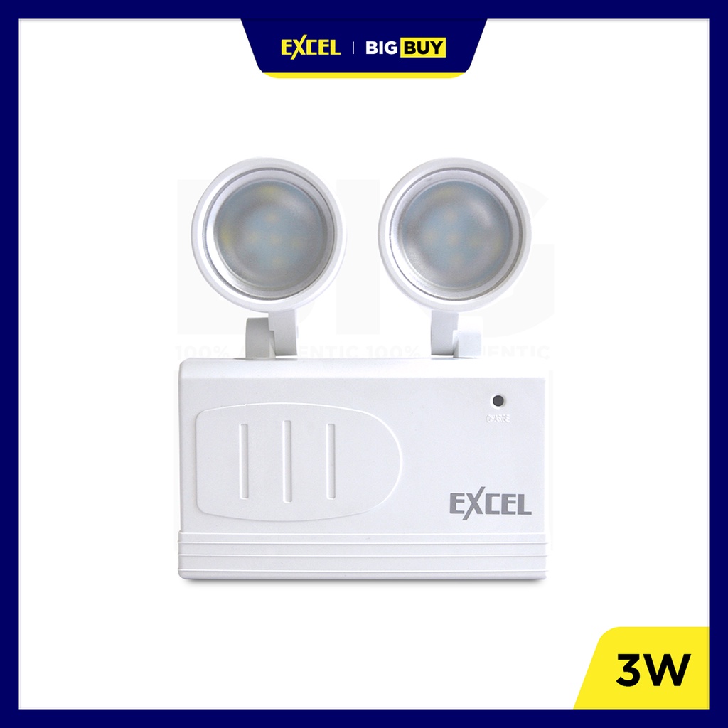 Excel LED Rechargeable Li-Ion Emergency Light - Mini Spotlight (ELE2001 ...