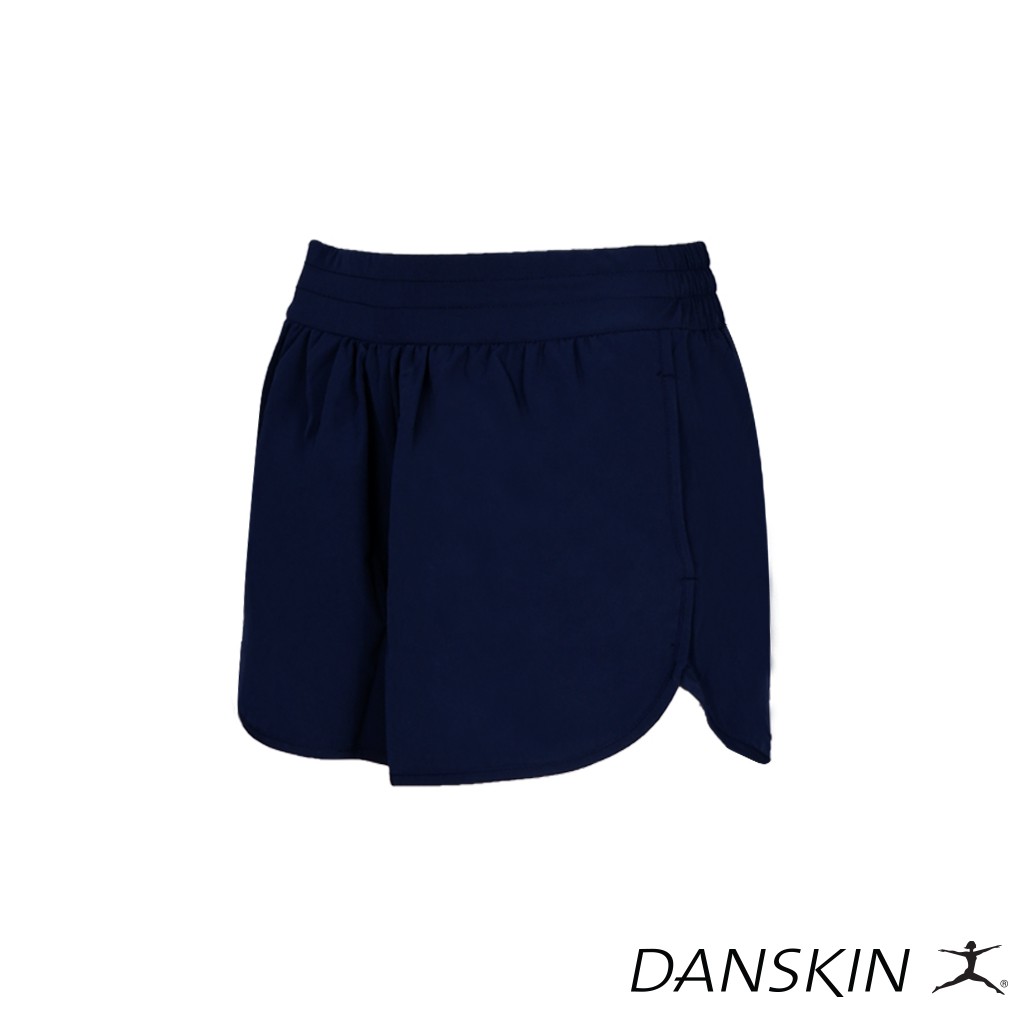 Danskin Blue Training Shorts w/ Drawstring & Pocket for Gym Sports Wear ...