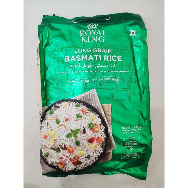 ROYAL KING Long Grain Basmati Rice (20kg) | Shopee Philippines