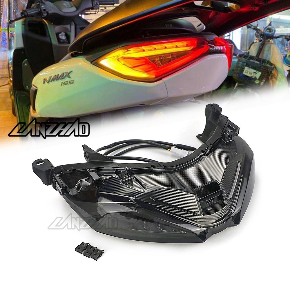 for YAMAHA NMAX v2 Motorcycle Assembly Tail Light Tail Lamp Turn Signal ...