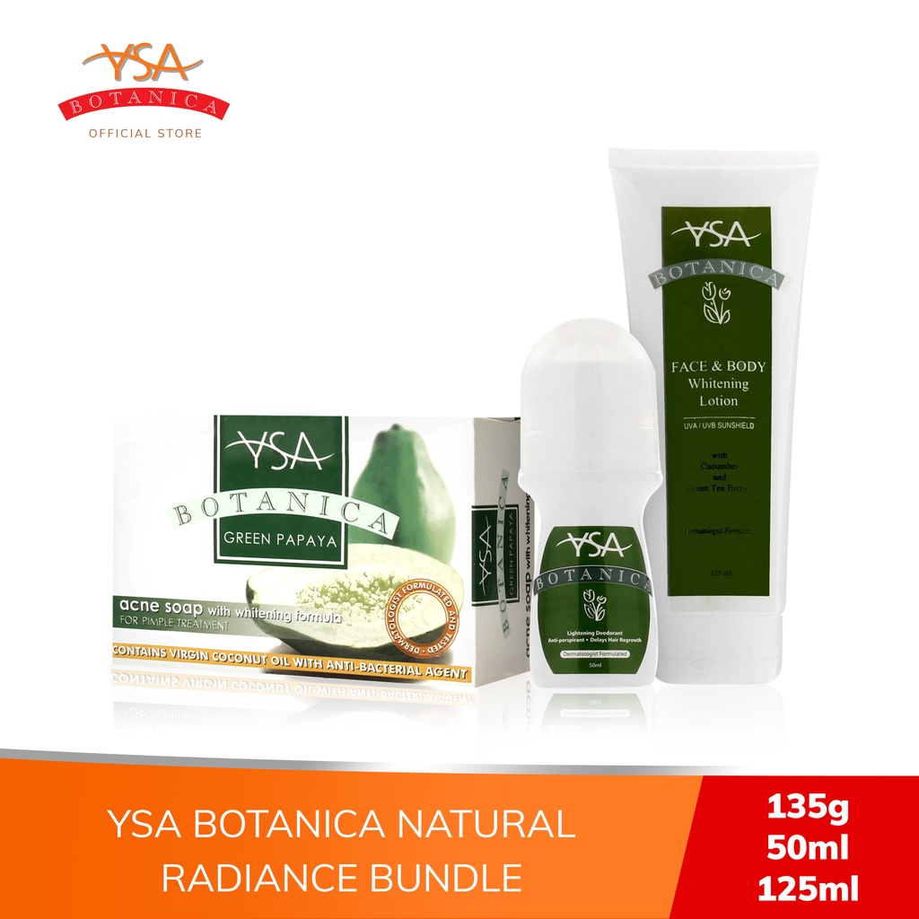 YSA Botanica Natural Radiance Bundle | Shopee Philippines