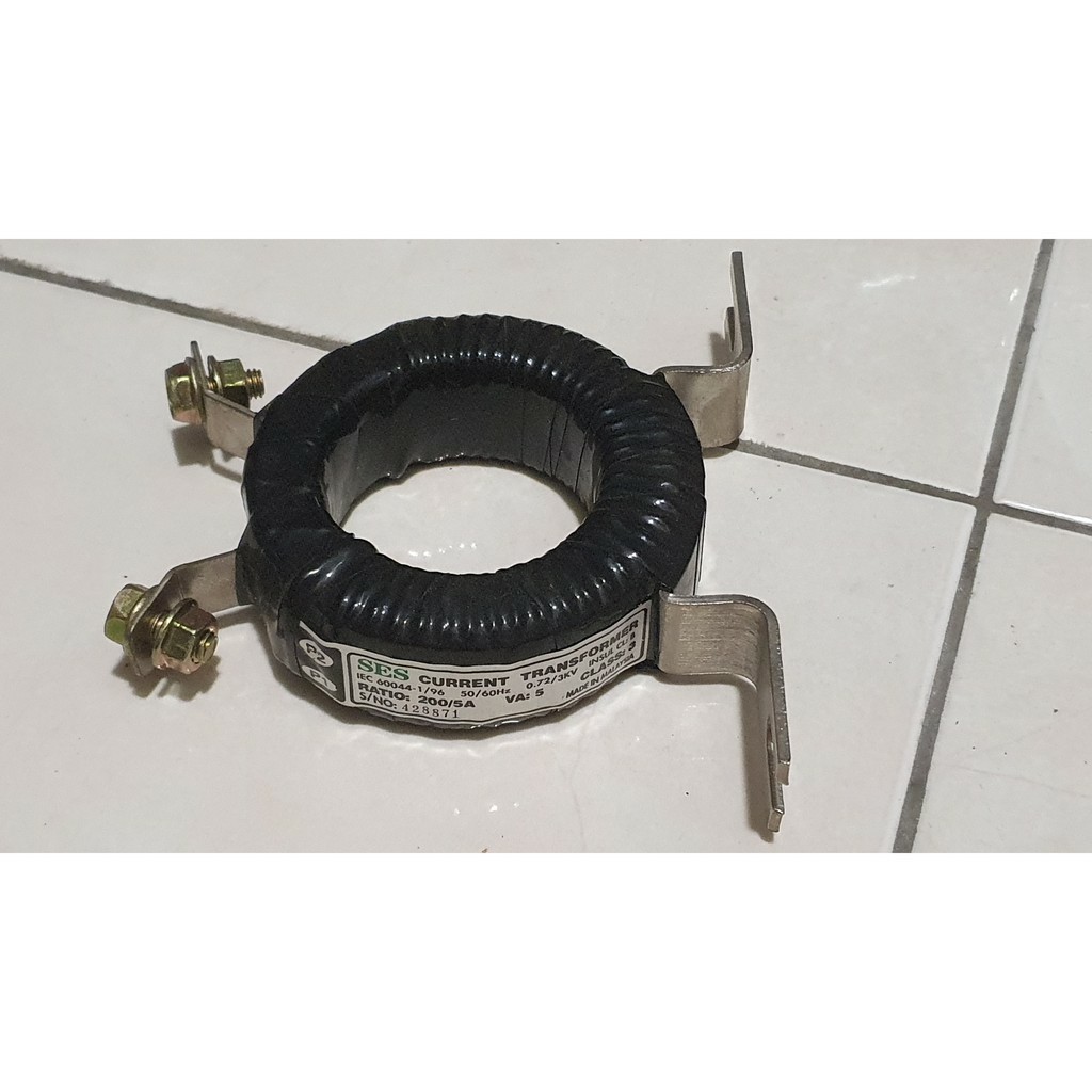 SES CURRENT TRANSFORMER CLASS 3 5VA RATIO:200/5A | Shopee Philippines