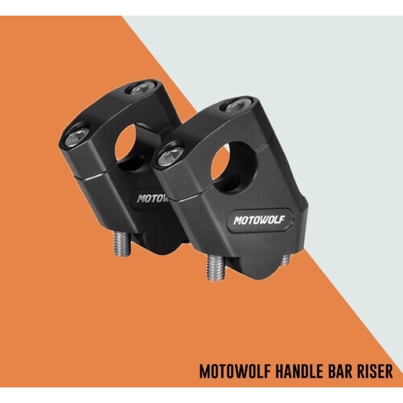 MOTOWOLF Handlebar Riser / Lifter 28mm | Shopee Philippines