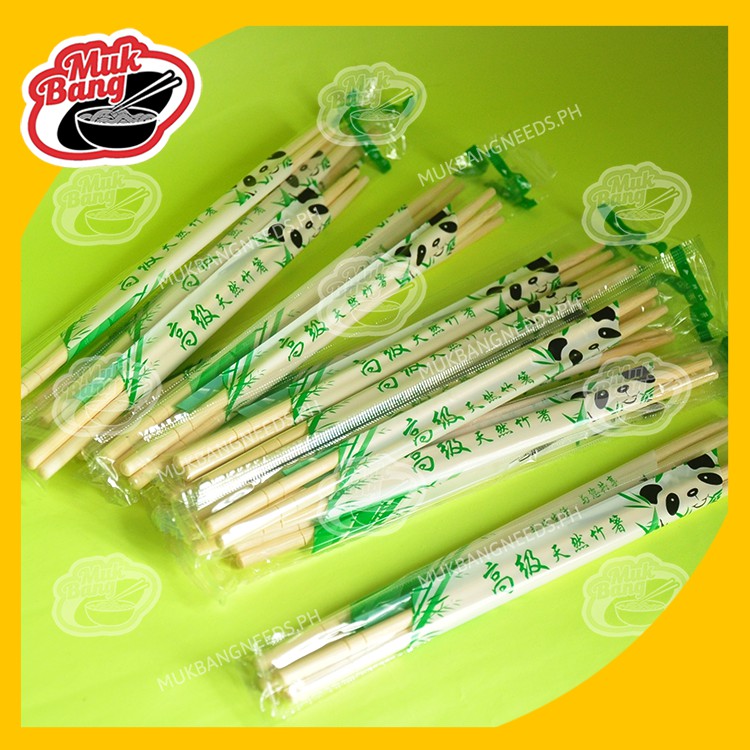 1 Sack Disposable Wooden Chopsticks (100 Pairs x 20 Packs) | Shopee ...