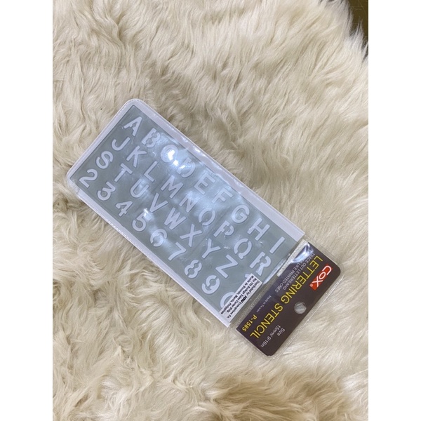 COX Lettering Stencil Drawing Template | Shopee Philippines