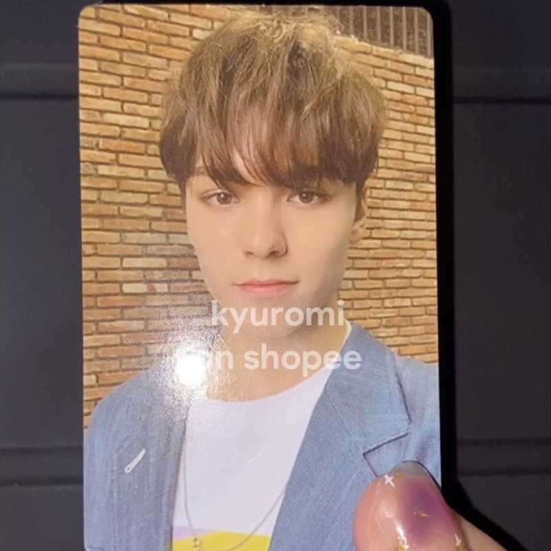 Photocard pc vernon svt seventeen an ode begin ver. | Shopee Philippines