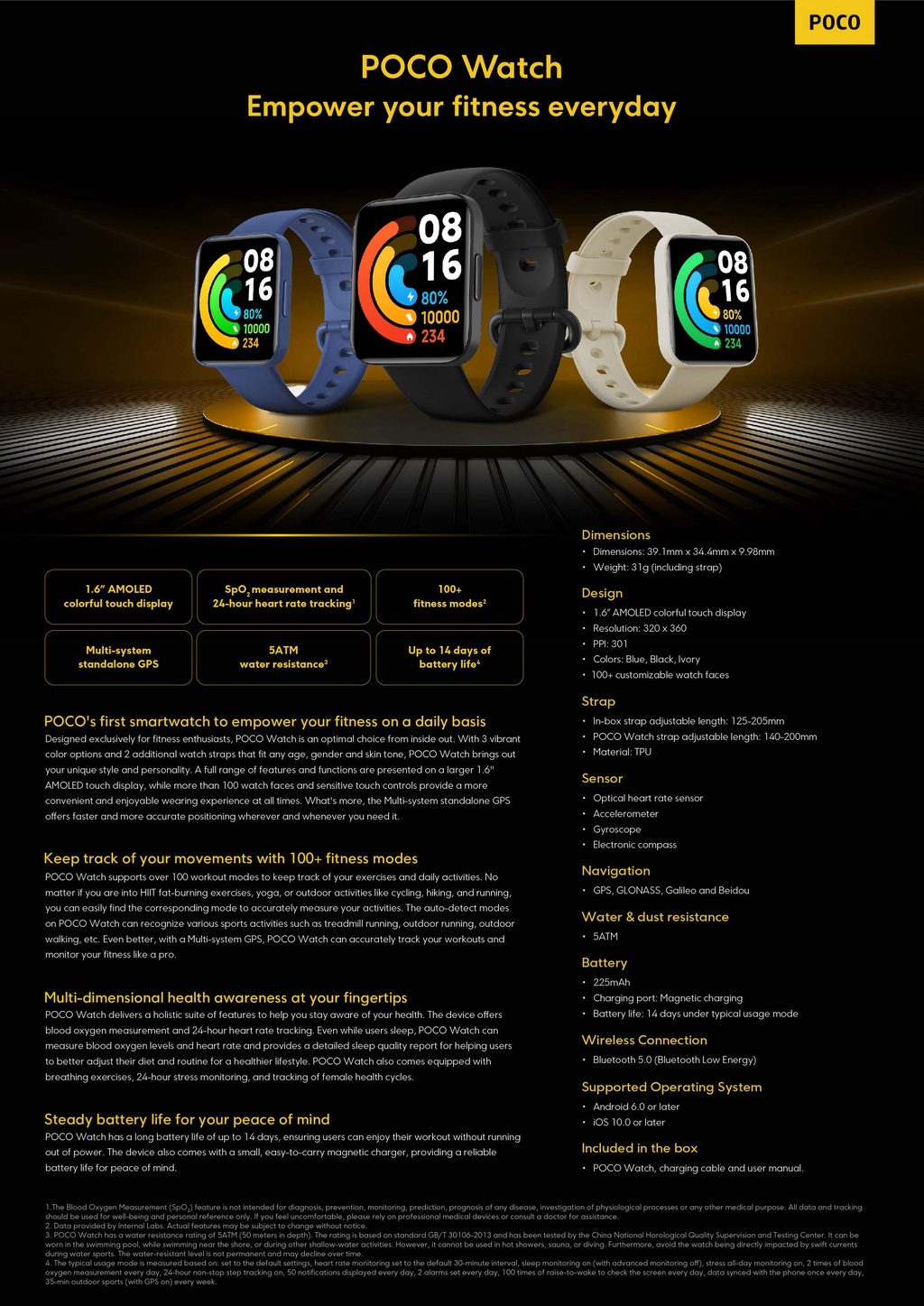 POCO Watch Global Version | Shopee Philippines