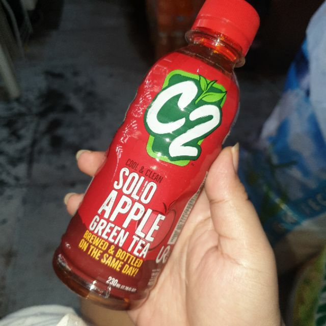 C2 Solo Apple Green Tea 230 Ml Shopee Philippines