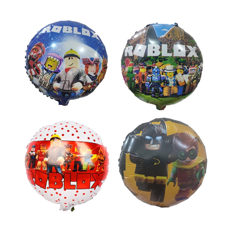 Softcloud 18 Inch Roblox Theme Aluminum Balloon Baby Shower Birthday ...