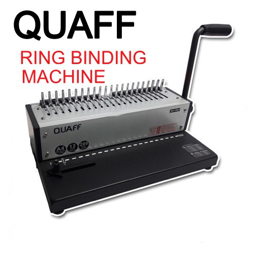 Ring / Comb Binding Machine A4 Size (SD-1201) QUAFF Brand | Shopee ...