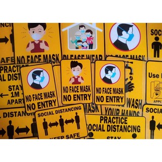 Waiting Area Signage A4 Size | Shopee Philippines