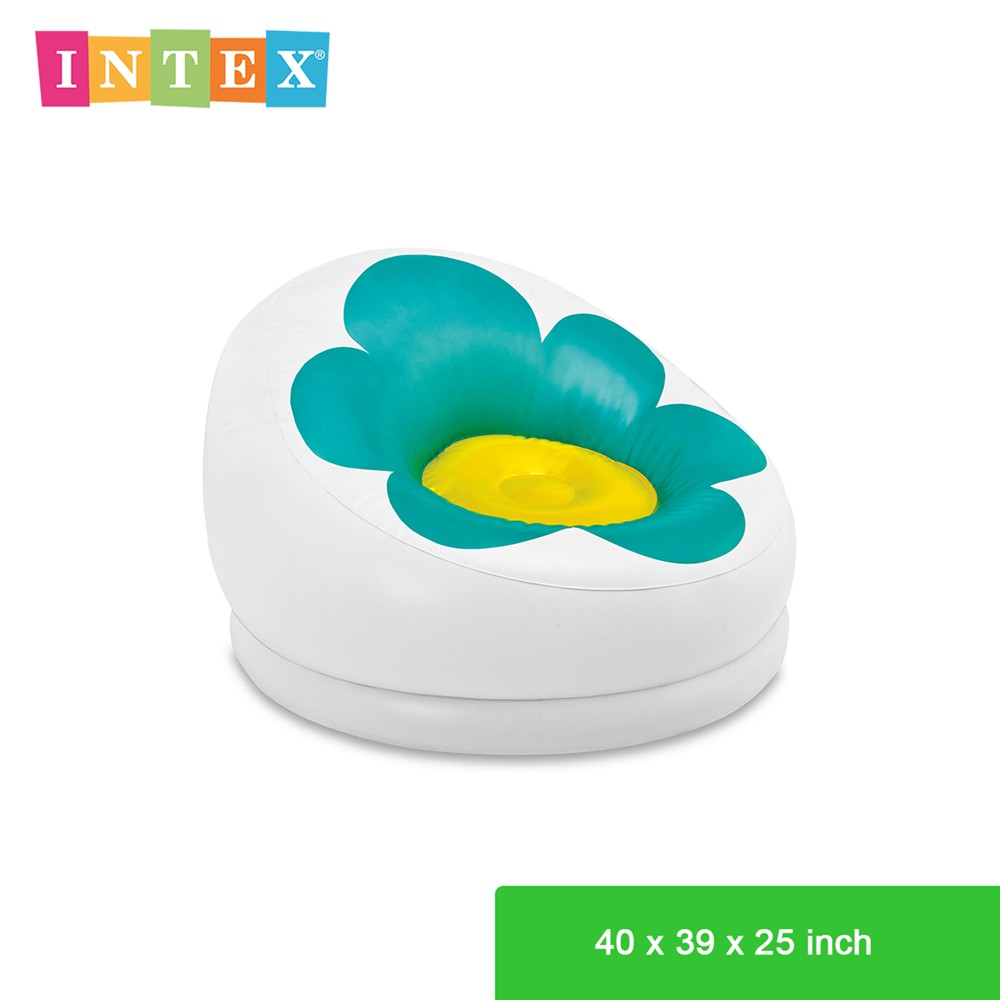 INTEX® 68574 Turquoise Blossom Chair Turquoise | Shopee Philippines