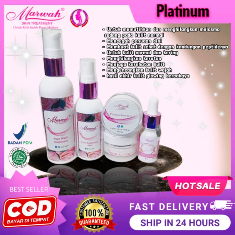 Skincare MARWAH PLATINUM - Overcoming Spots - Wrinkles - Whitening ...
