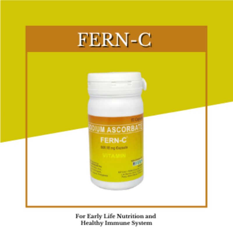 Fern C capsule Bottle by 60's NEW PACKAGING | Shopee Philippines
